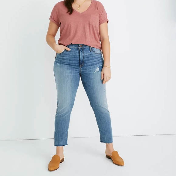 Madewell | Jeans | Madewell Stovepipe Highrise Straight Leg Jeans ...